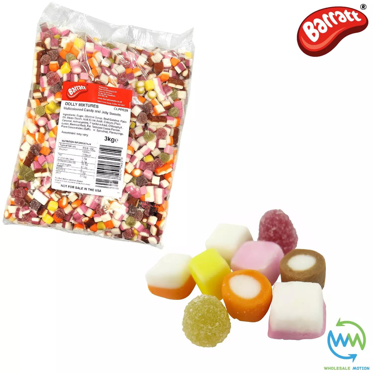 BARRATT DOLLY MIXTURE Sweets RETRO JELLY CANDY Treats Snack GIFT PICK ...
